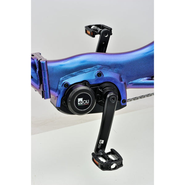 Revom T4F Semi Recumbent Folding Electric Bike - PEDAL & RIDE